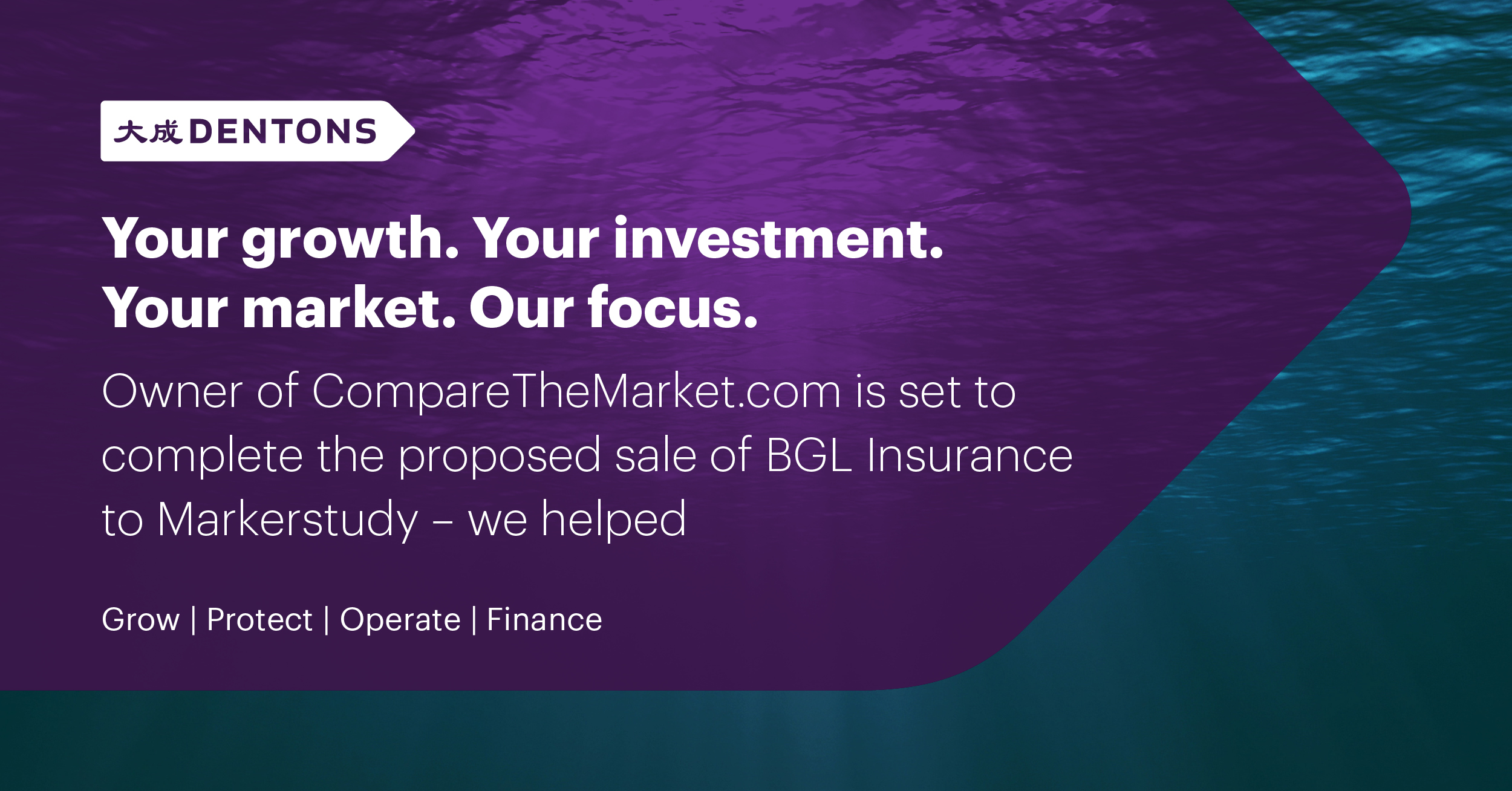 Dentons - Dentons advises CompareTheMarket.com owner on the sale of BGL ...